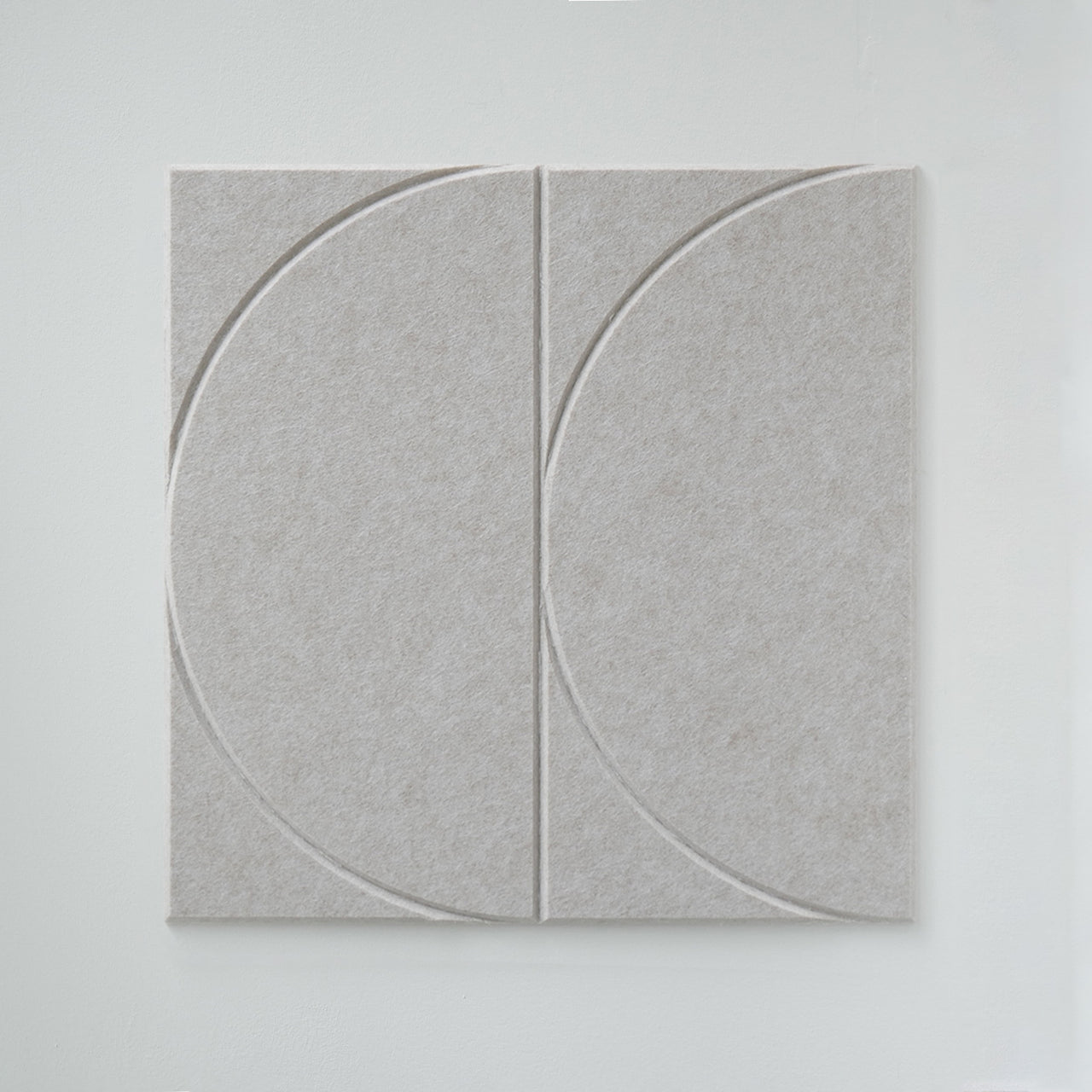 Accoustic wall panel 2 flowing arches | Organic | Sadé VII – Maeven