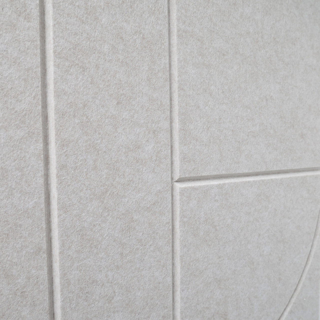 Accoustic wall panel Straight lines & quarter circle | Sadé VIII – Maeven