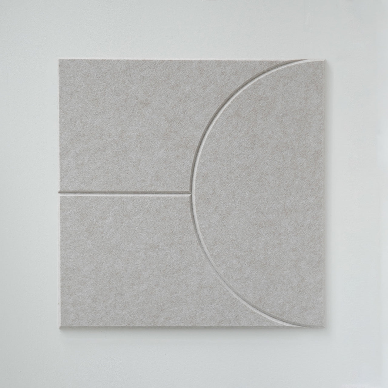 Accoustic wall panel semicircle | organic | Sadé IV – Maeven